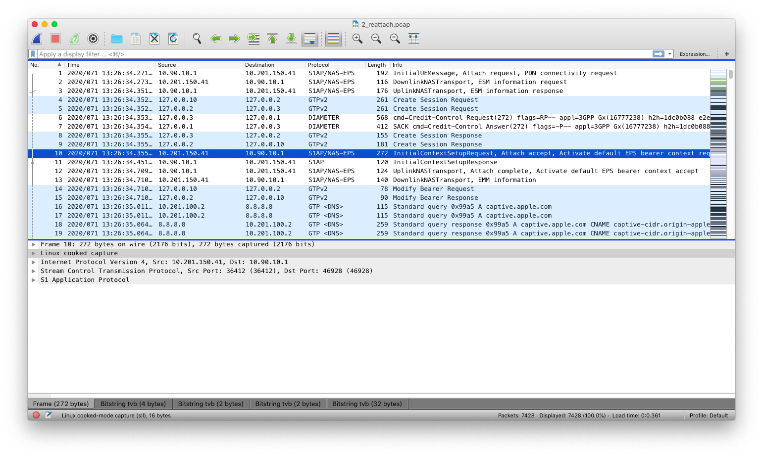 PCAP Library – The Community LTE Project